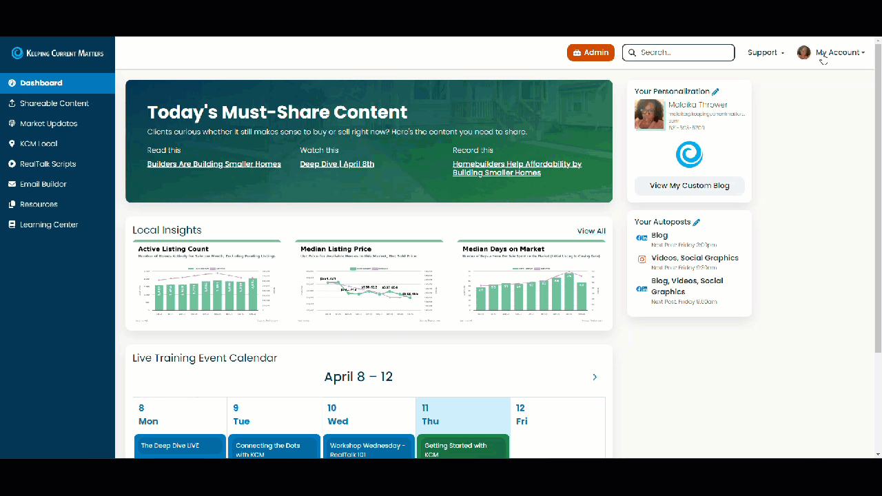 How to Set Up Your Personalization Profile